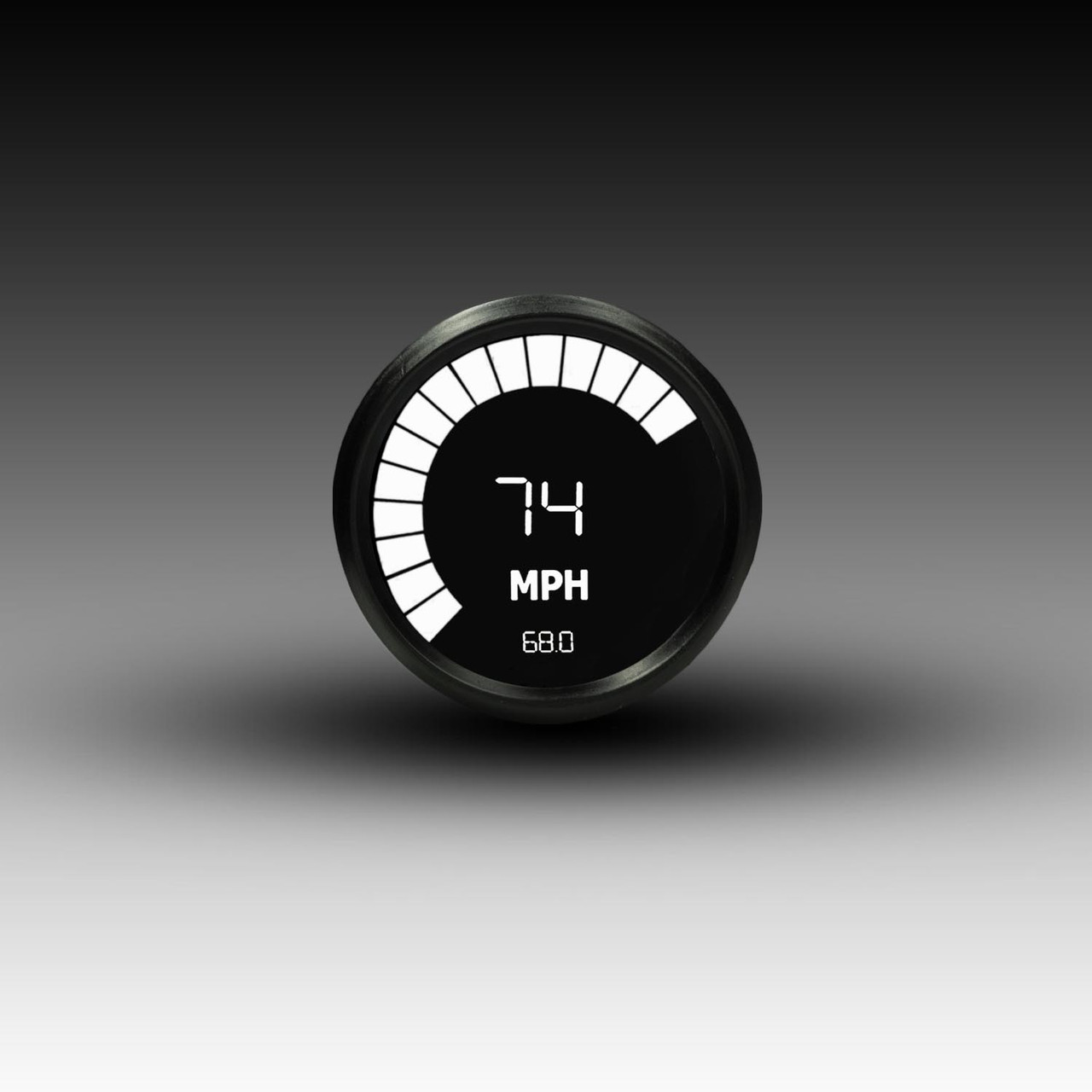 Memory Speed-Tach LED Digital Bargraph Black M9250