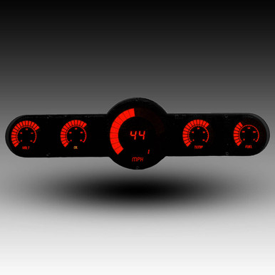 5.5-Gauge LED Digital Bargraph Universal Gauge Panel - BG10001