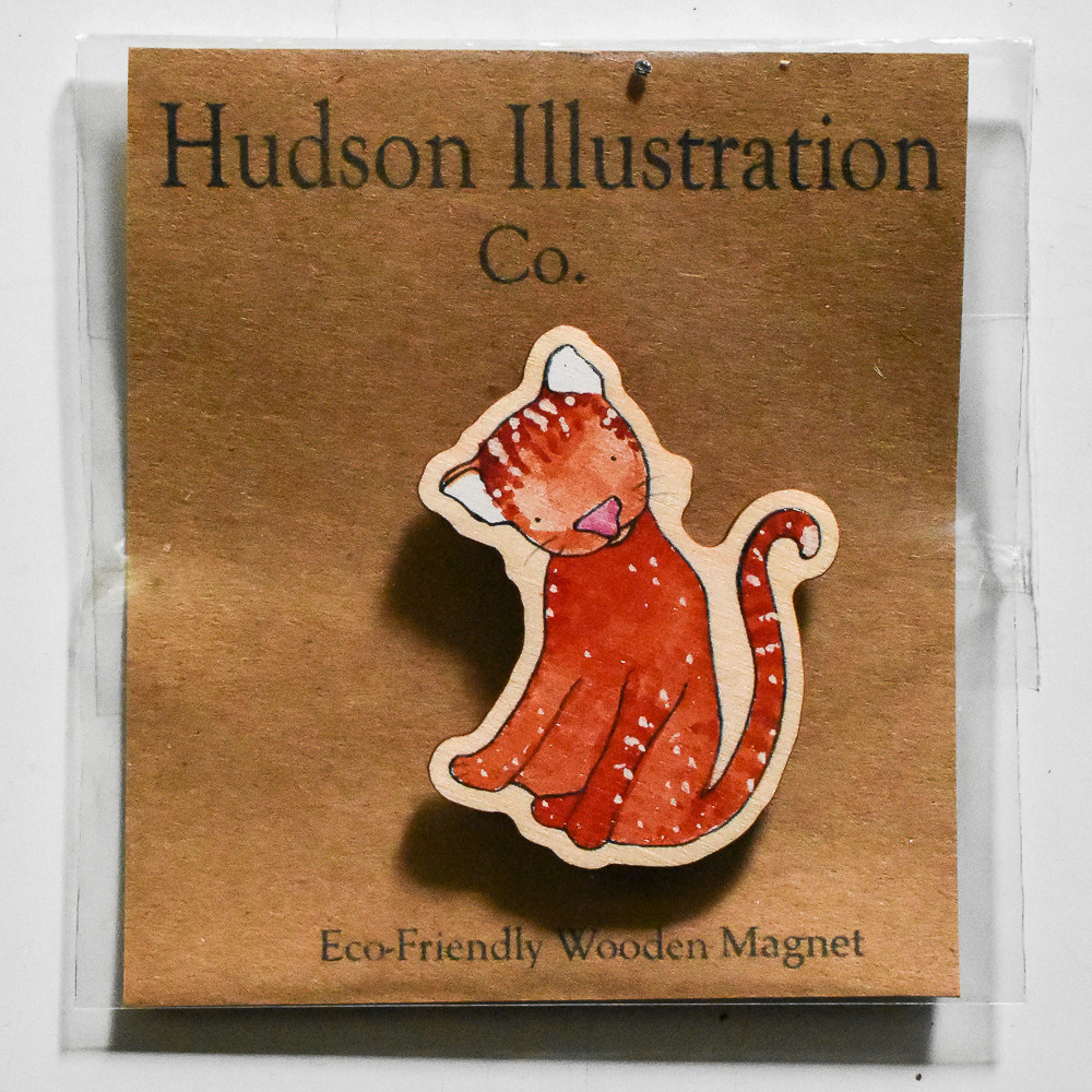 Hudson Illustration Pins and Magnets