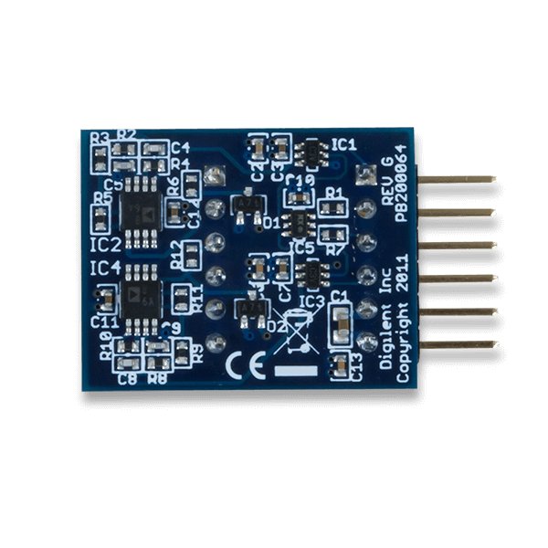 Pmod AD1: Two 12-bit A/D Inputs - Digilent
