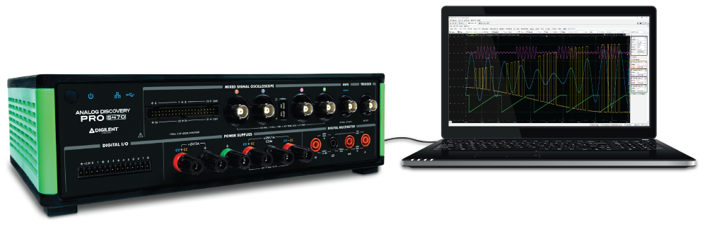 Analog Discovery Pro 5000 Series: All-In-One Mixed Signal Oscilloscope ...