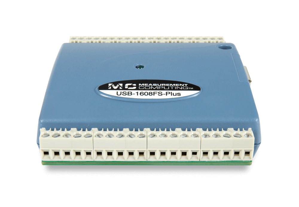 MCC USB-1608FS-Plus: Simultaneous USB DAQ Device - Digilent
