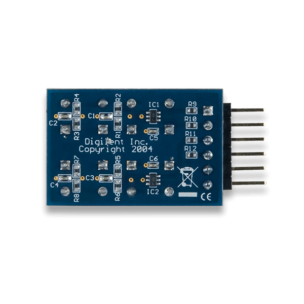 Pmod BTN: 4 User Pushbuttons - Digilent