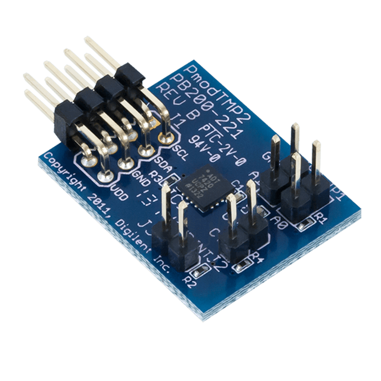 Pmod TMP2: Temperature Sensor - Digilent Pmod TMP2: Temperature Sensor - Digilent