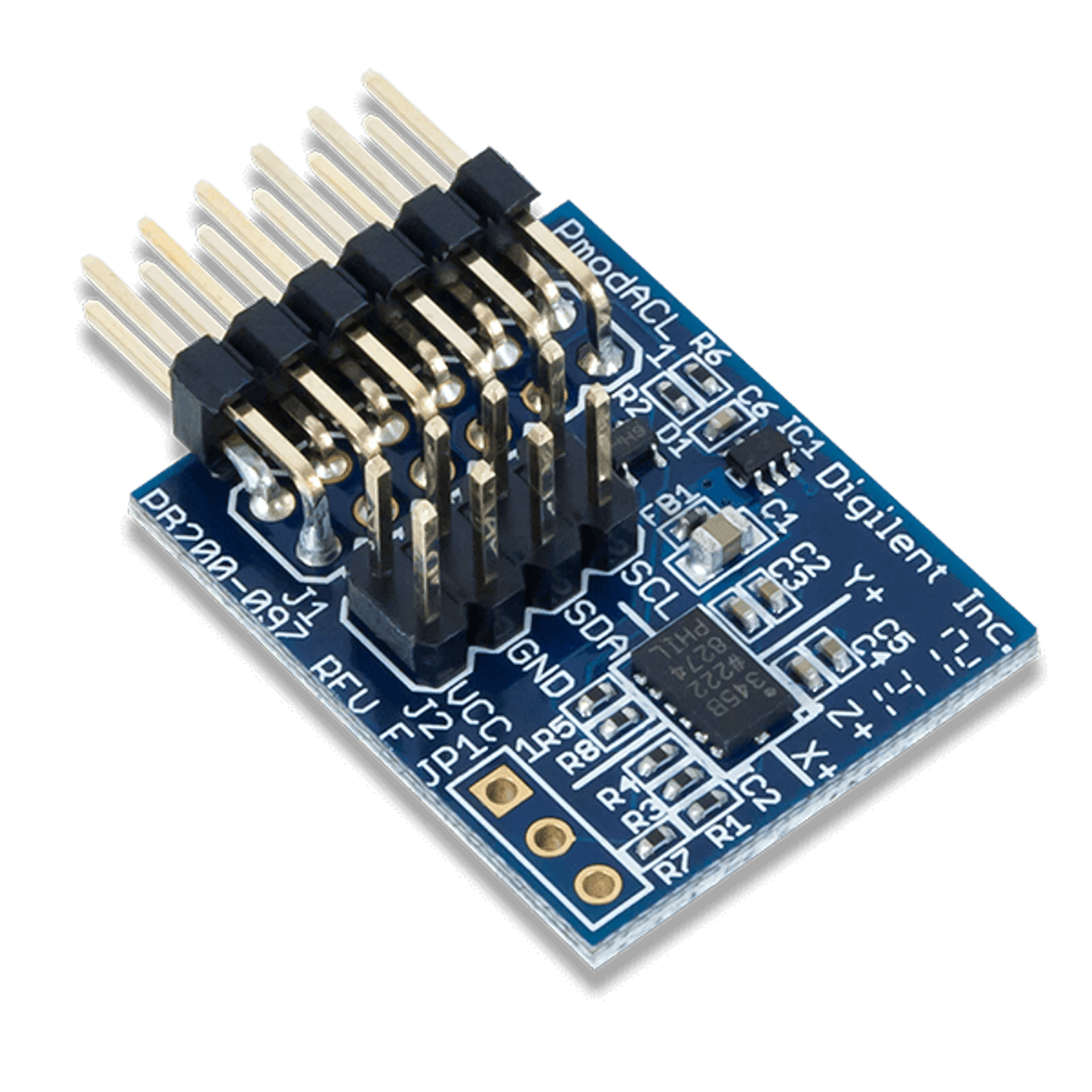 Pmod CMPS2: 3-Axis Compass - Digilent Pmod CMPS2: 3-Axis Compass - Digilent