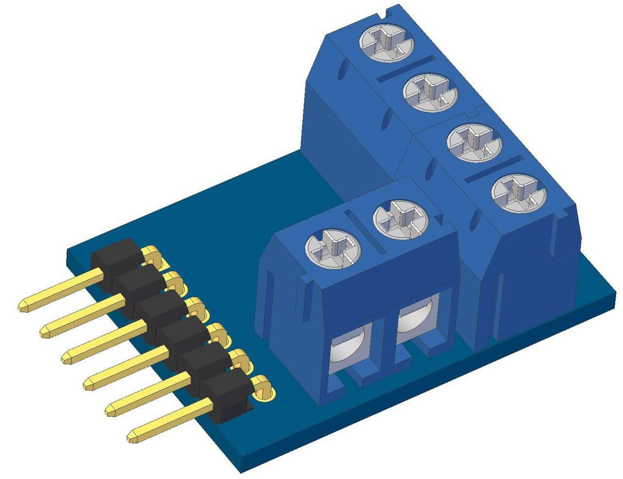 Pmod CON1: Wire Terminal Connectors - Digilent