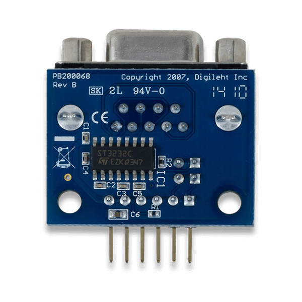 Pmod RS232: Serial Converter and Interface Standard - Digilent