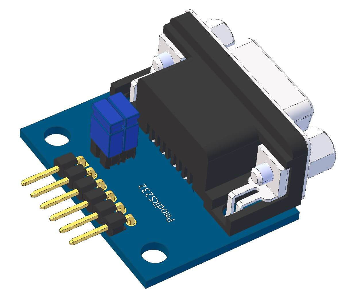 Pmod RS232: Serial Converter and Interface Standard - Digilent