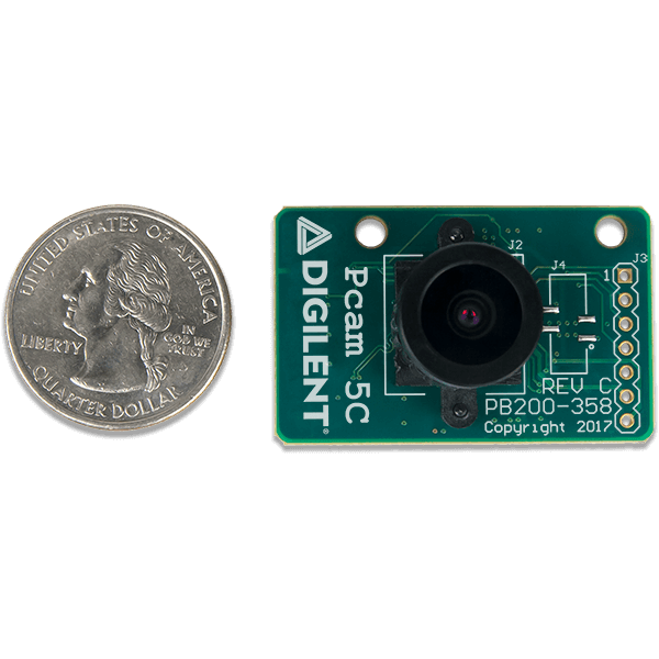 Pcam 5C: 5 MP Fixed-Focus Color Camera Module - Digilent
