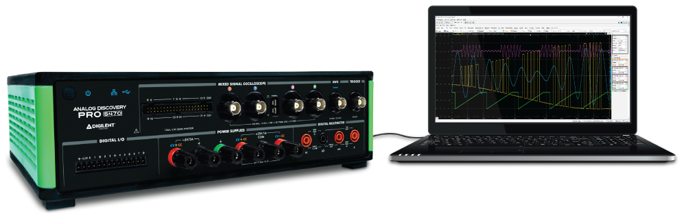Analog Discovery Pro 5000 Series: All-In-One Mixed Signal Oscilloscope ...