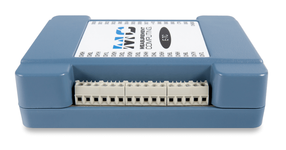MCC E-TC: Thermocouple Measurement Ethernet DAQ Device - Digilent