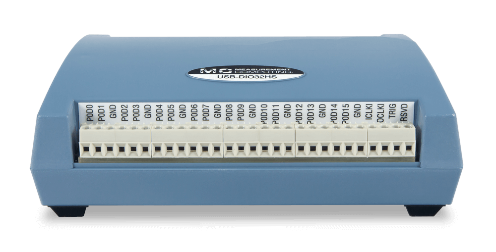 MCC USB-DIO32HS: 32 Channel High-Speed Digital I/O USB Device - Digilent