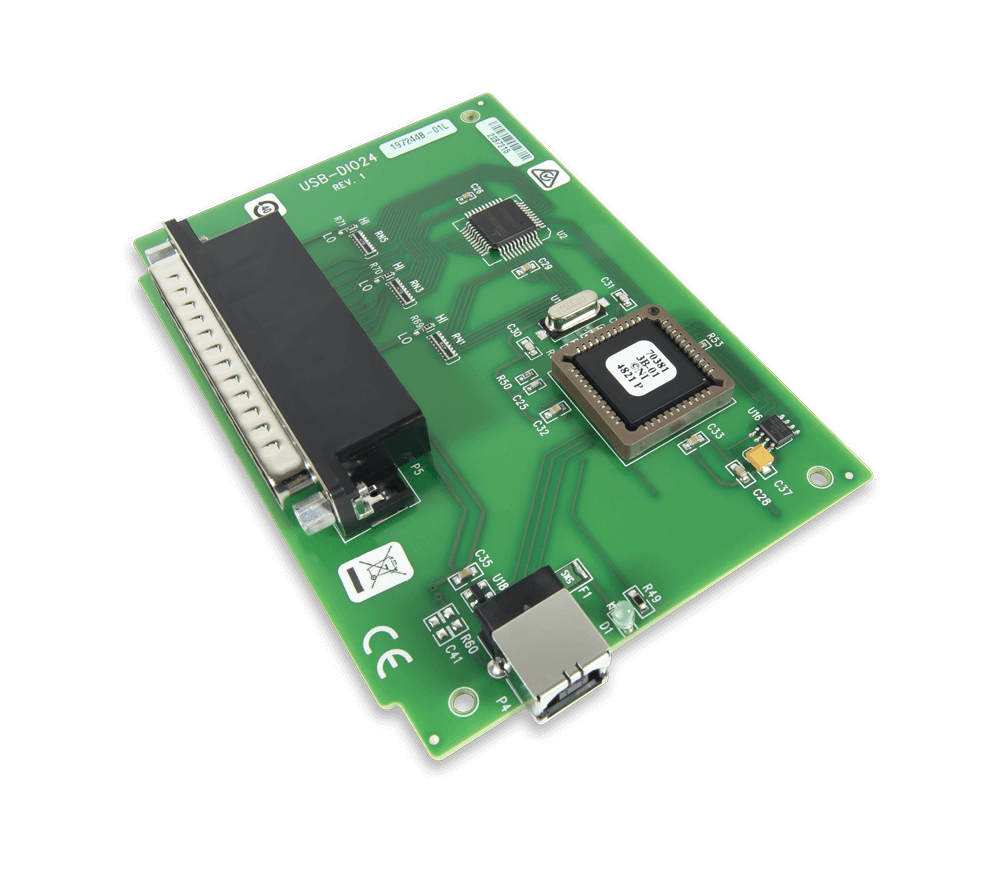 MCC USB-DIO24 Series: 24-Channel Digital I/O USB Devices - Digilent