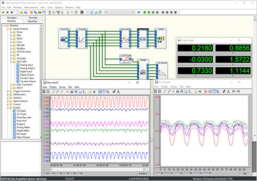 DASYLab: Icon-Based Data Acquisition, Graphics, Control, and Analysis ...