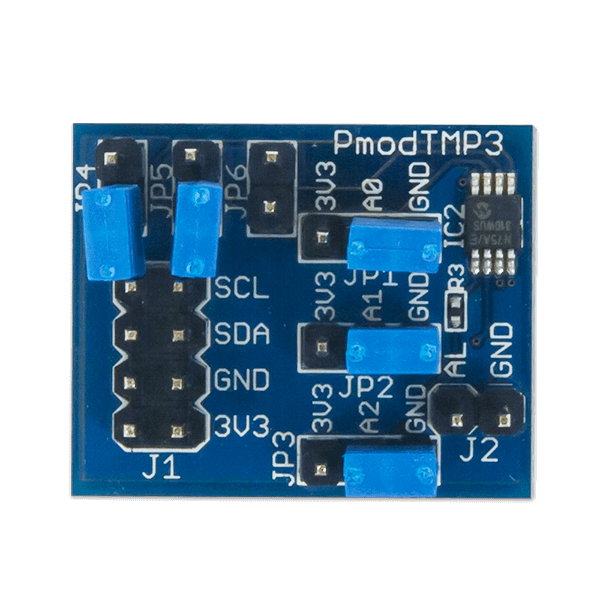 Pmod TMP3: Digital Temperature Sensor - Digilent