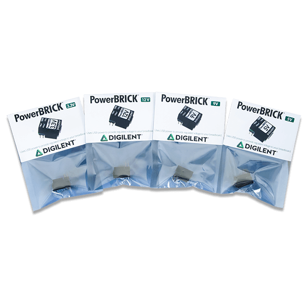 Breadboard-Friendly Dual Output USB Power Supplies | PowerBRICKS