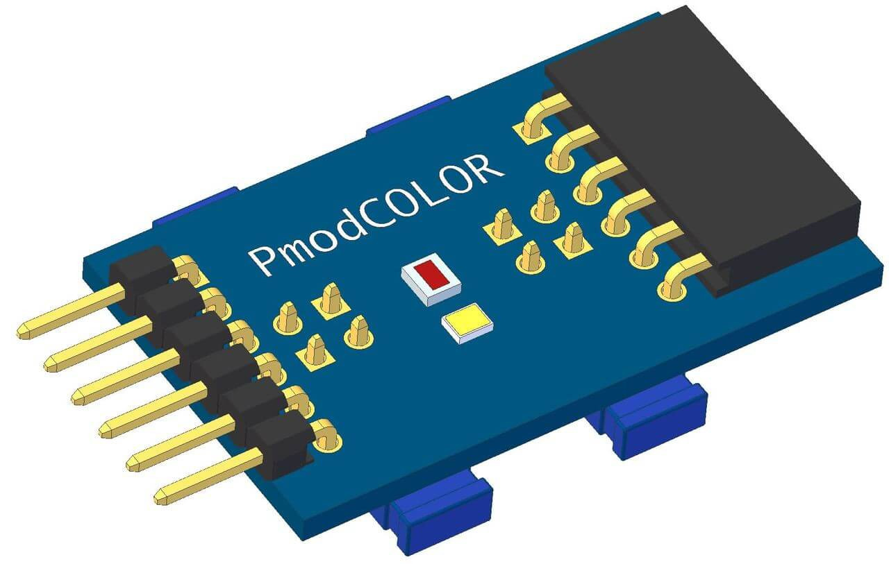 Pmod COLOR: Color Sensor Module - Digilent