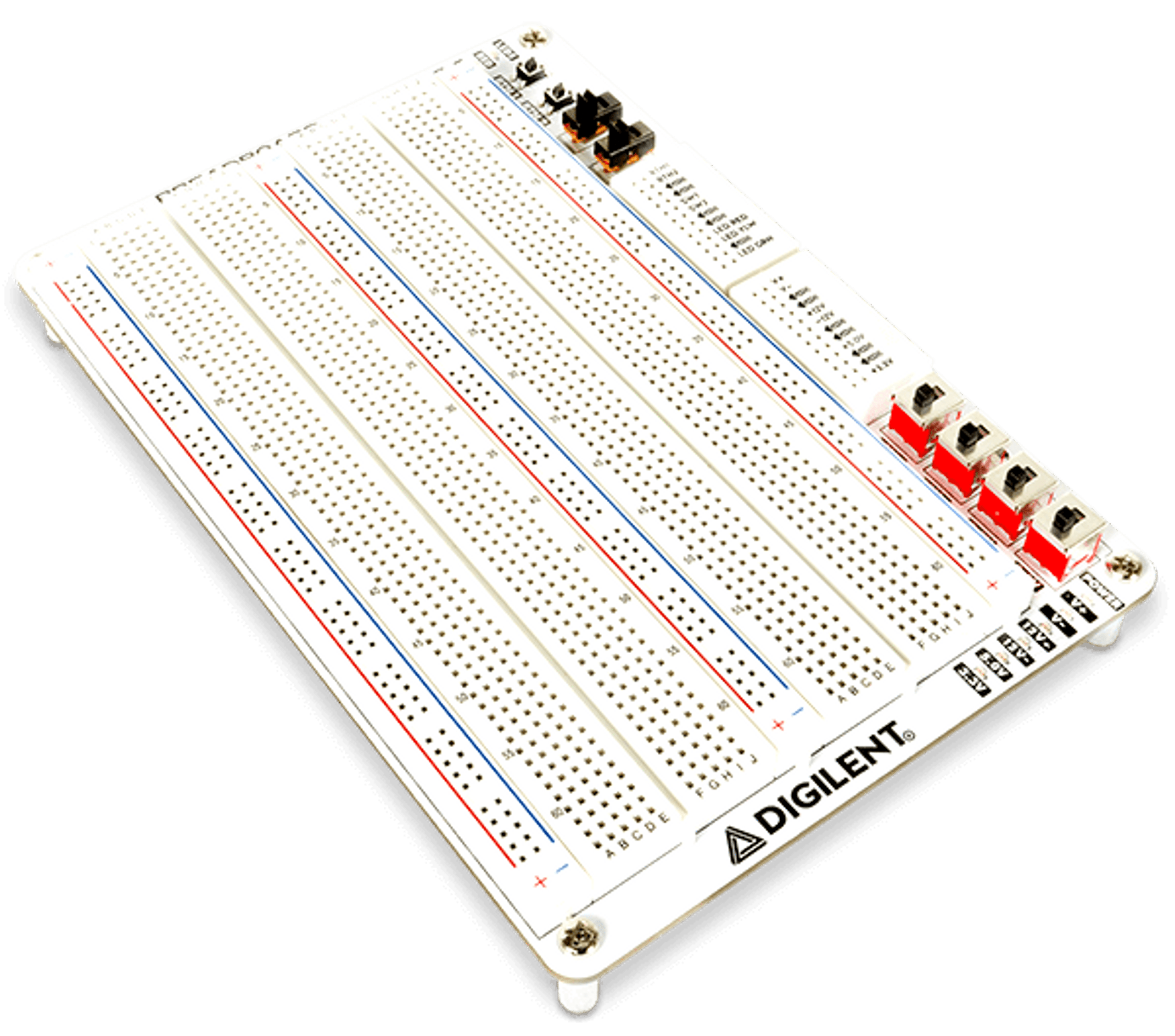 Solderless Breadboard Kit Small Solderless Breadboard With Two Power