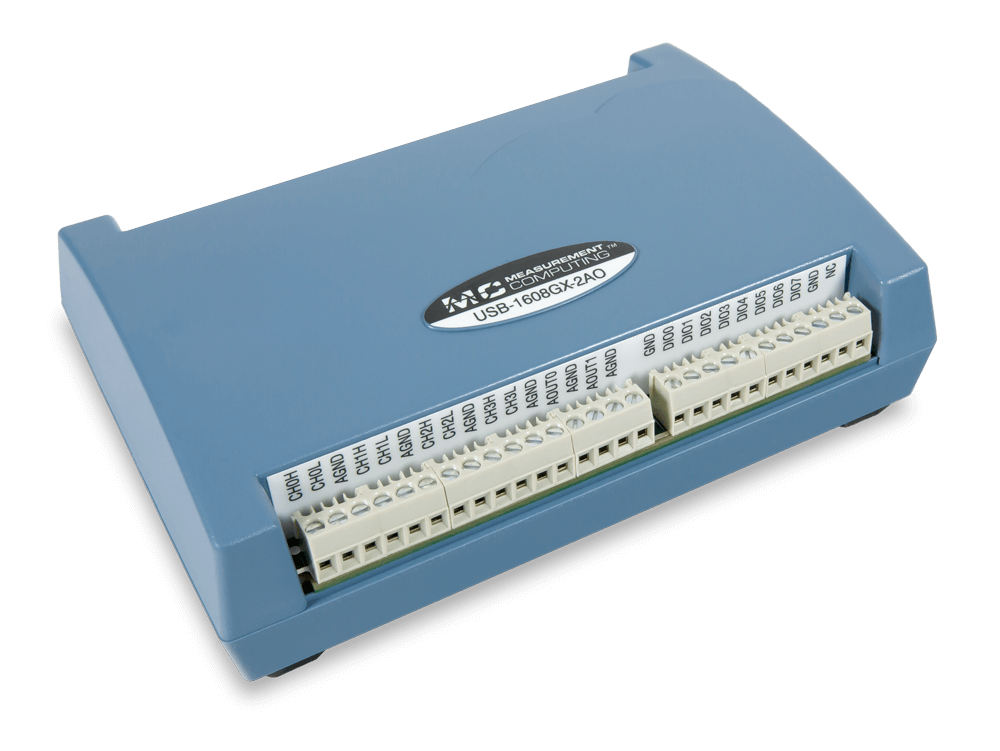 MCC USB-1608G Series: High-Speed Multifunction USB DAQ Devices - Digilent