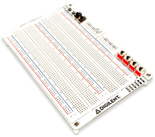 Breadboard Canvas for Analog Discovery Studio - Digilent