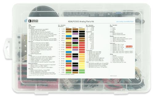 Analog Parts Kit by Analog Devices: Companion Parts Kit for the Analog ...
