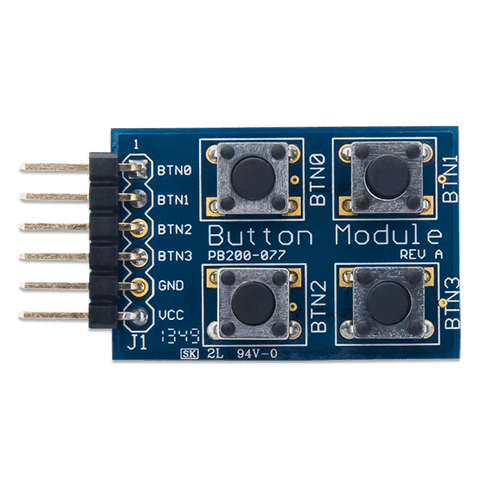 Pmod BTN: 4 User Pushbuttons - Digilent