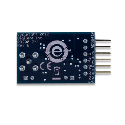 Pmod DA3: One 16-bit D/A Output - Digilent