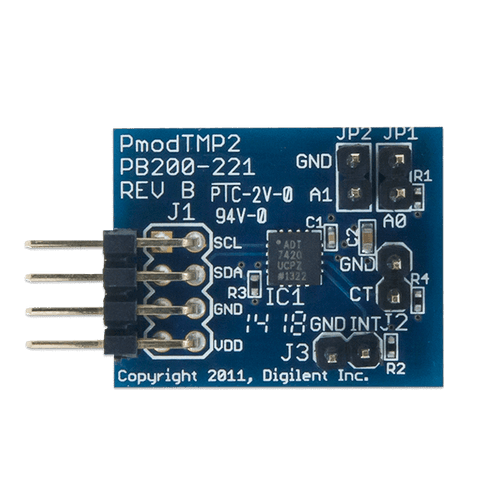Pmod TMP2: Temperature Sensor - Digilent