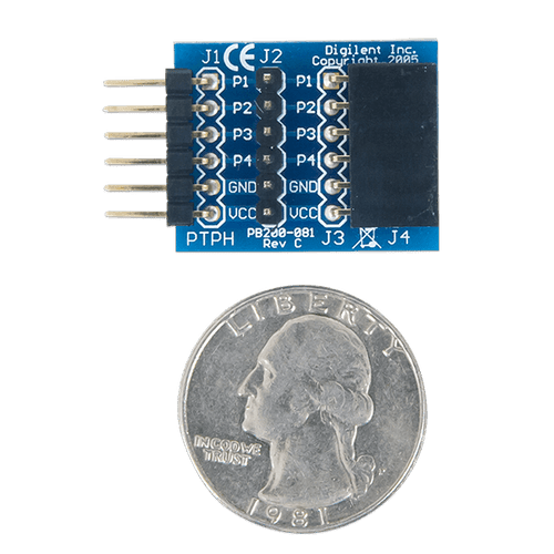 Pmod TPH: 6-pin Test Point Header - Digilent