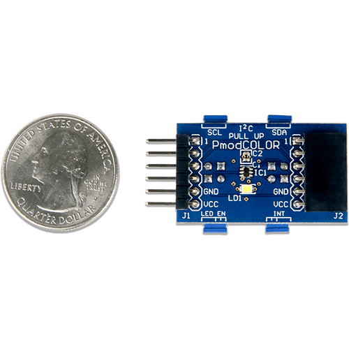Pmod COLOR: Color Sensor Module - Digilent