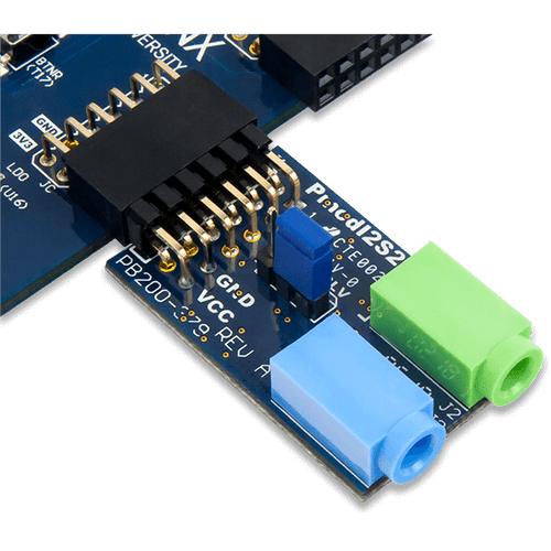 Pmod I2S2: Stereo Audio Input and Output - Digilent