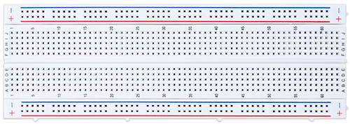 Solderless Breadboard Kit: Small Solderless Breadboard with Two Power ...