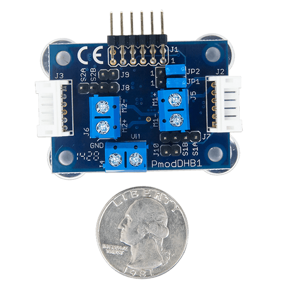 Pmod Dhb1 Dual H Bridge Digilent