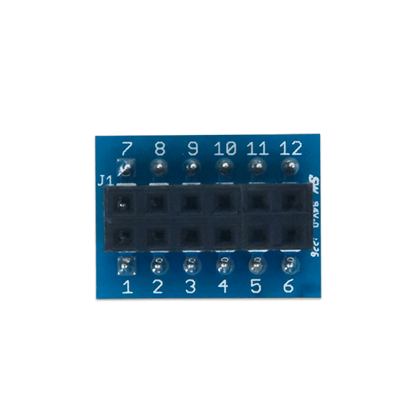 Pmod DIP: DIP to 12-pin Pmod Adapter - Digilent