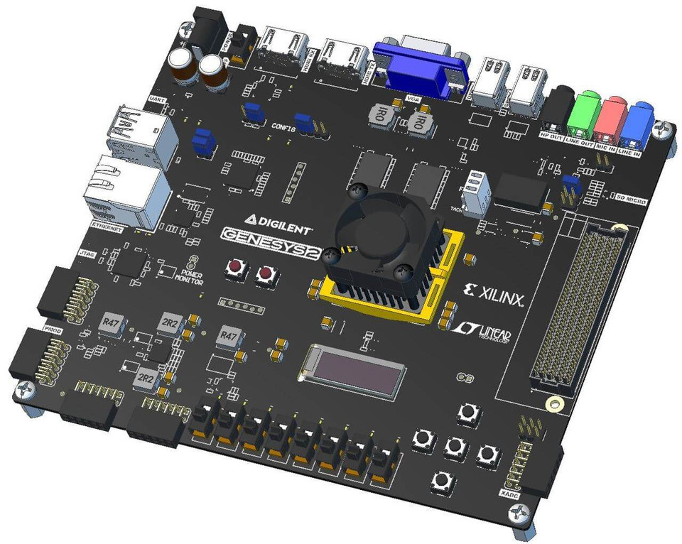 Genesys 2 AMD Kintex™ 7 FPGA Development Board - Digilent