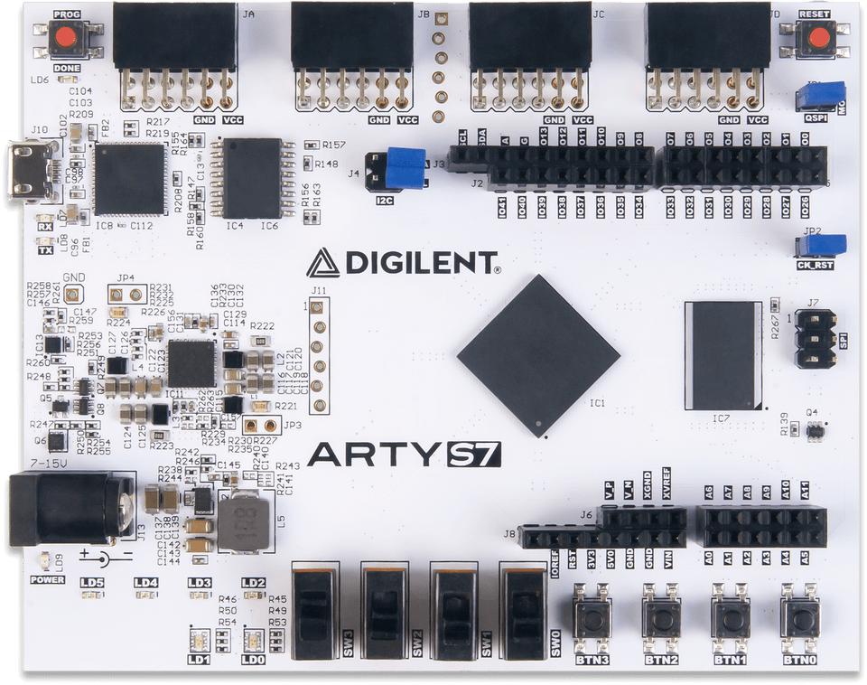 Arty S7: Spartan-7 FPGA Development Board - Digilent