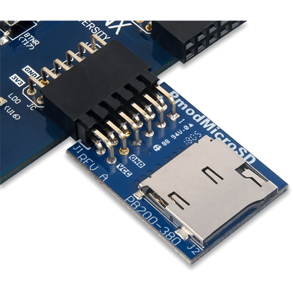Pmod MicroSD: microSD Card Slot - Digilent