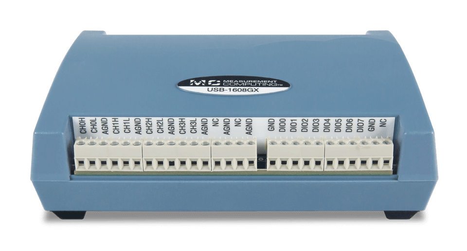 MCC USB-1608G Series: High-Speed Multifunction USB DAQ Devices - Digilent