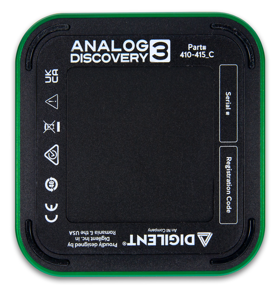 Analog Discovery 3: 125 MS/s USB Oscilloscope, Waveform Generator ...