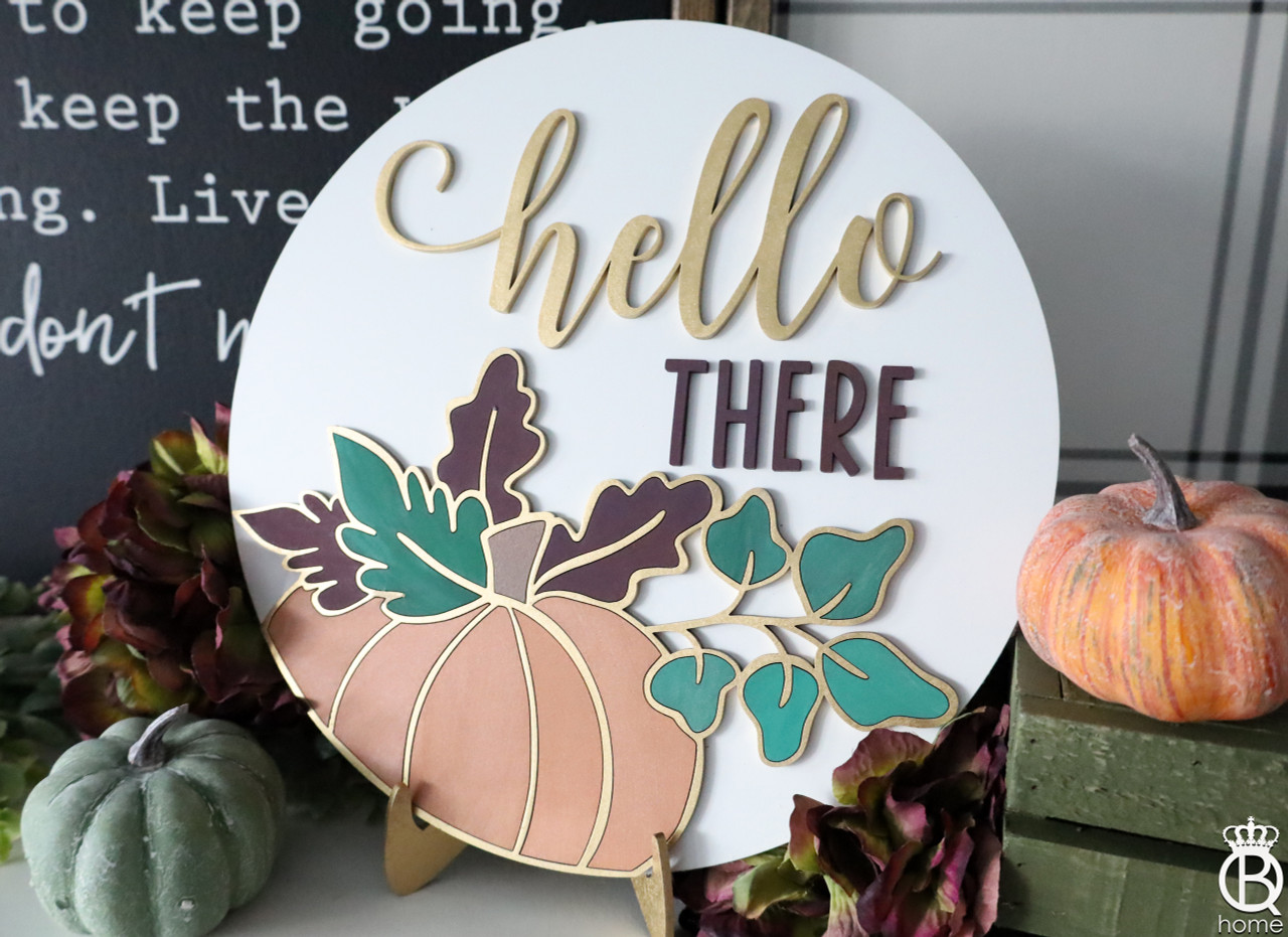 Hello There Pumpkin DIY Kit - Queen B Home