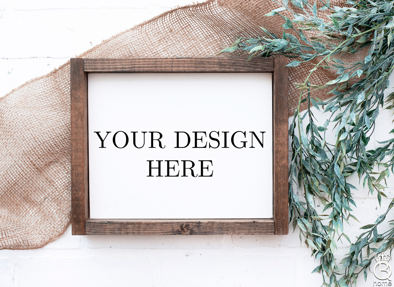 Custom Wood Sign 8x10 - Queen B Home