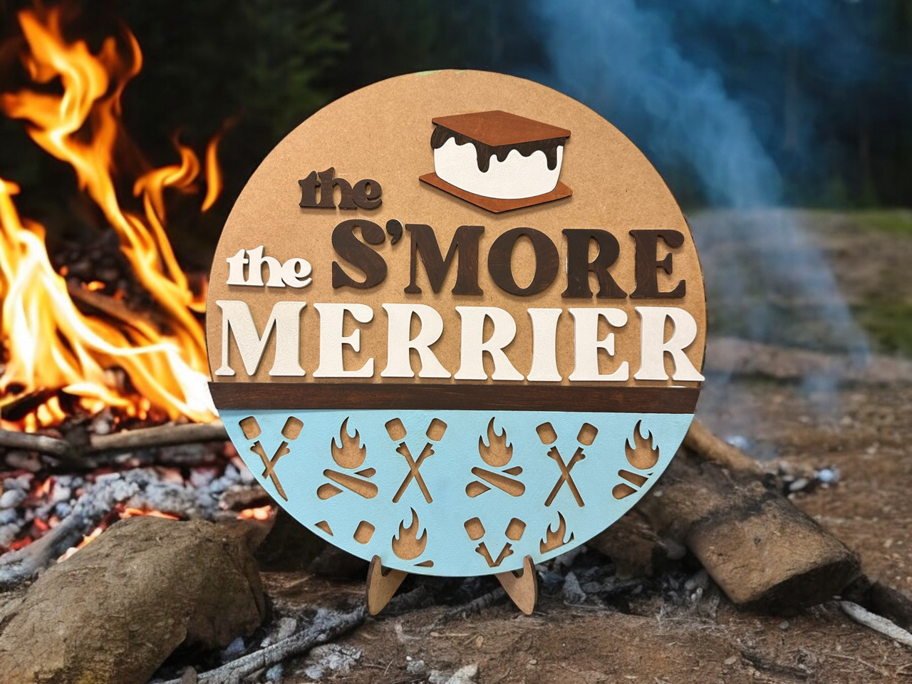 Smores Sign DIY Kit - Queen B Home