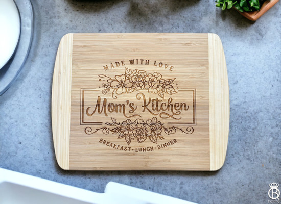 Mom's Kitchen Cutting Board - Queen B Home