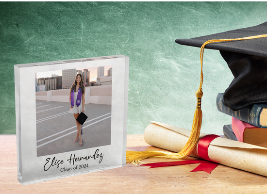 Graduation Acrylic Block - Queen B Home