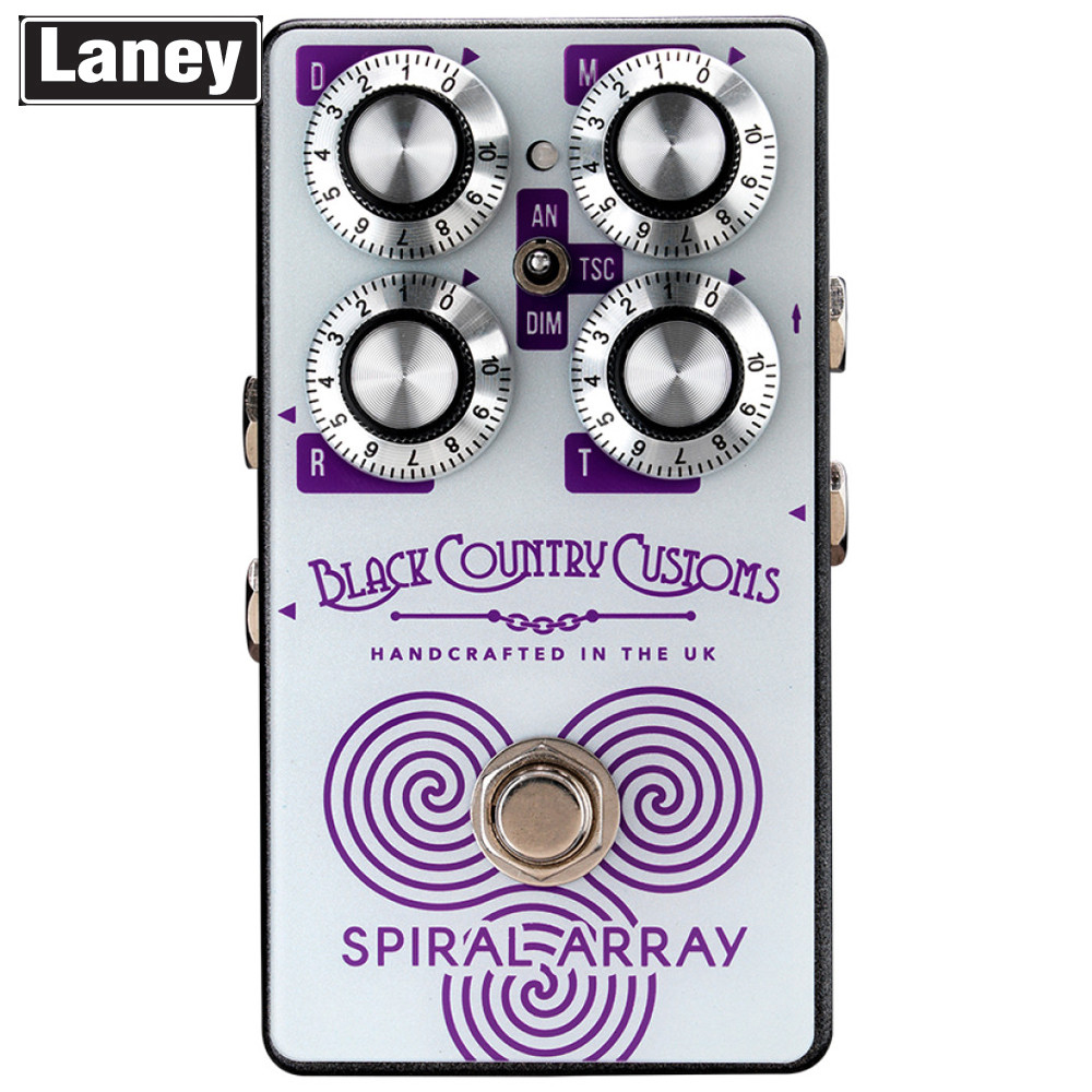 Laney Black Country Customs SPIRAL ARRAY Chorus Effects Pedal BCC-SPIRALARRAY | Alchemy Musical ...