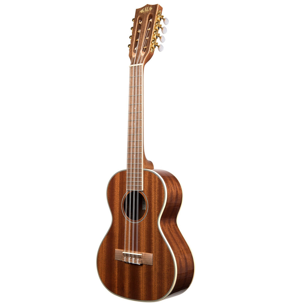 Kala KA-8 Gloss Mahogany Tenor 8-String Ukulele with Aquila Super ...