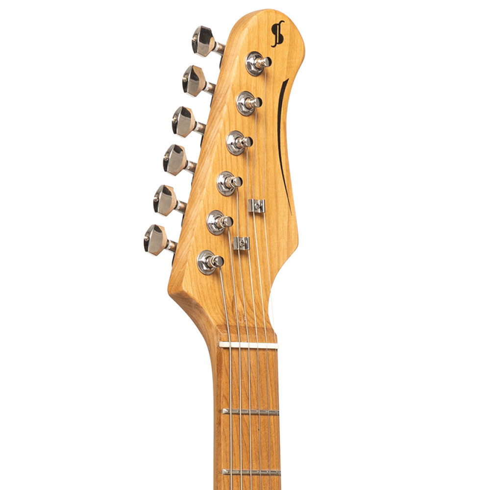 Stagg Vintage Series T-Style Plus Full Size Electric Guitar Black SET ...