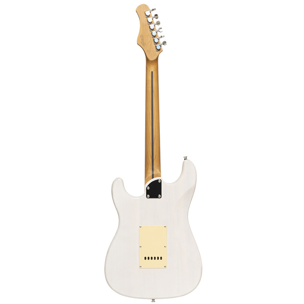 Stagg Vintage Series 55 Solid Body Electric Guitar White Blonde SES-55 ...