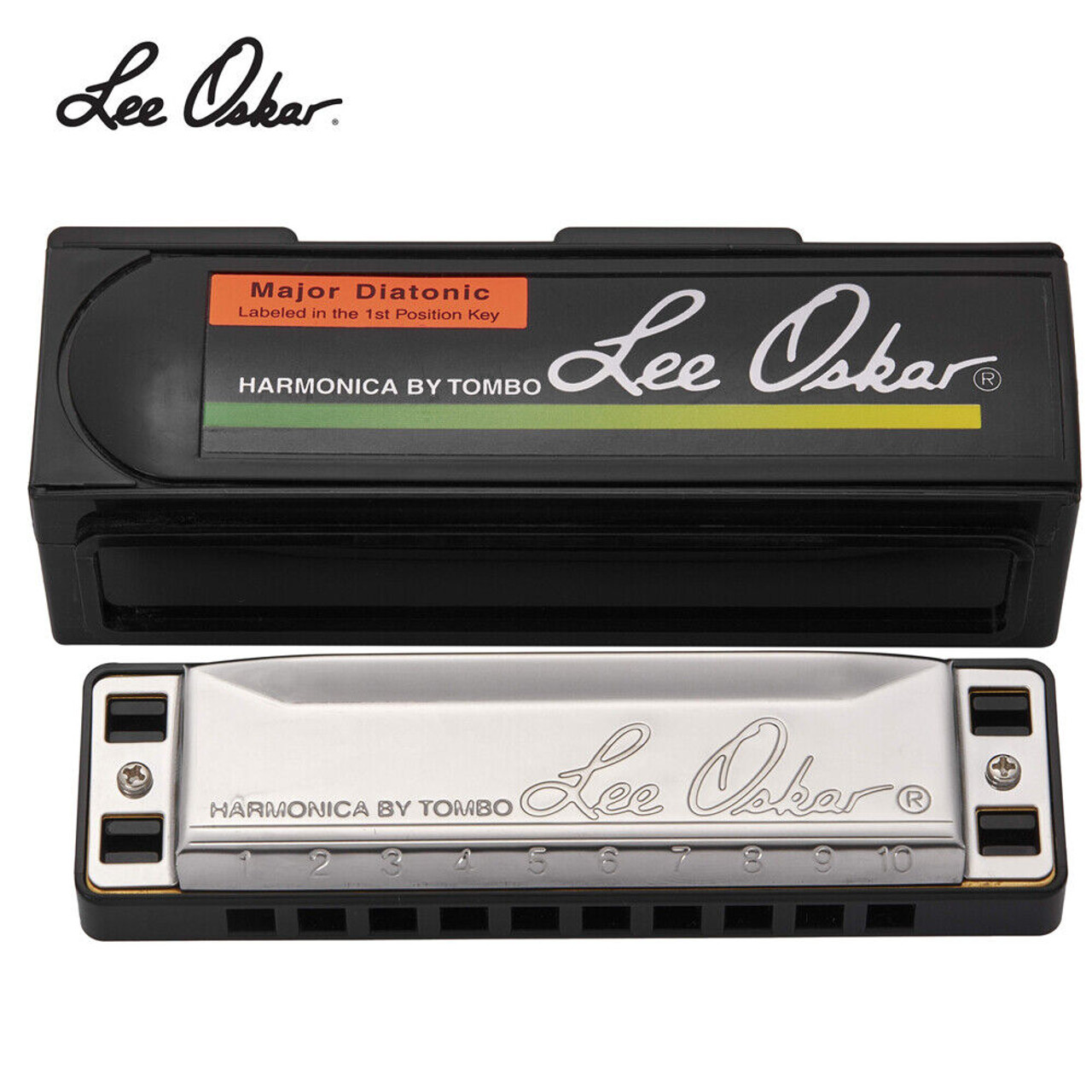 Lee Oskar 1910 Major Diatonic Harmonica Key of A With Carrying Case | Alchemy Musical Supply