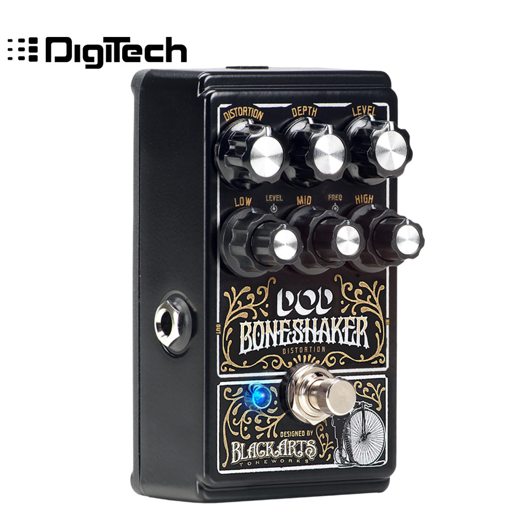 DigiTech DOD Boneshaker Distortion/Overdrive With 3-Band Parametric EQ ...